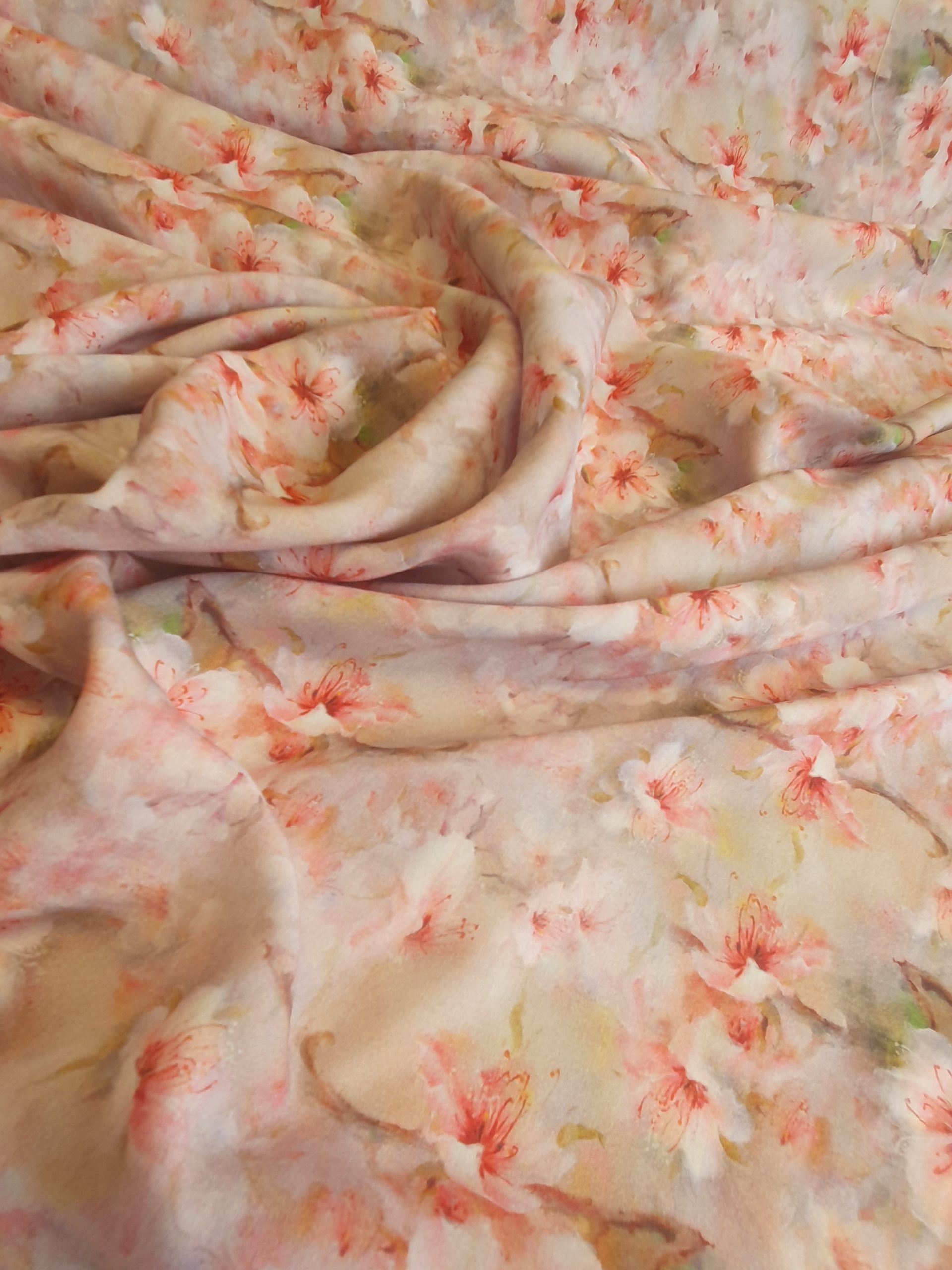 Superior weave Viscose Challis in abstract designs - CW Fabrics