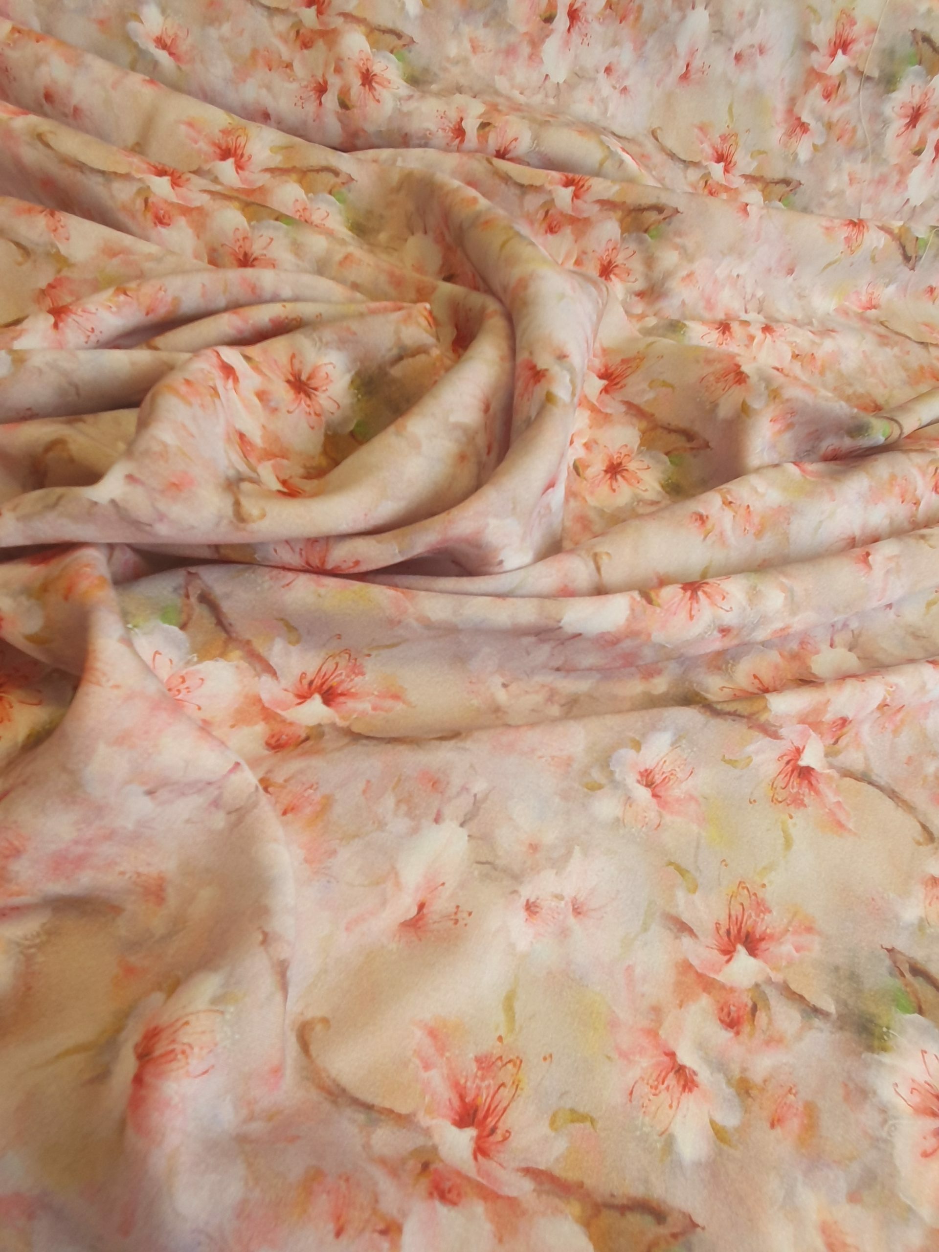Superior weave Viscose Challis in abstract designs - CW Fabrics