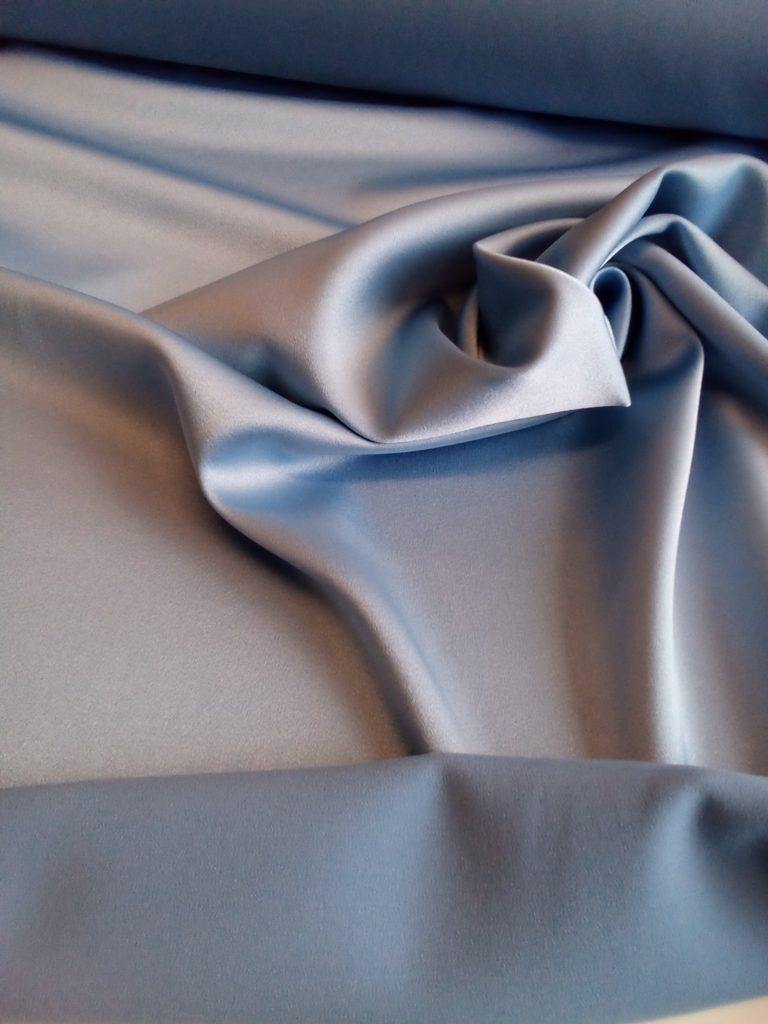 Polyester Spandex Stretch Venetian Satin Faille - CW Fabrics