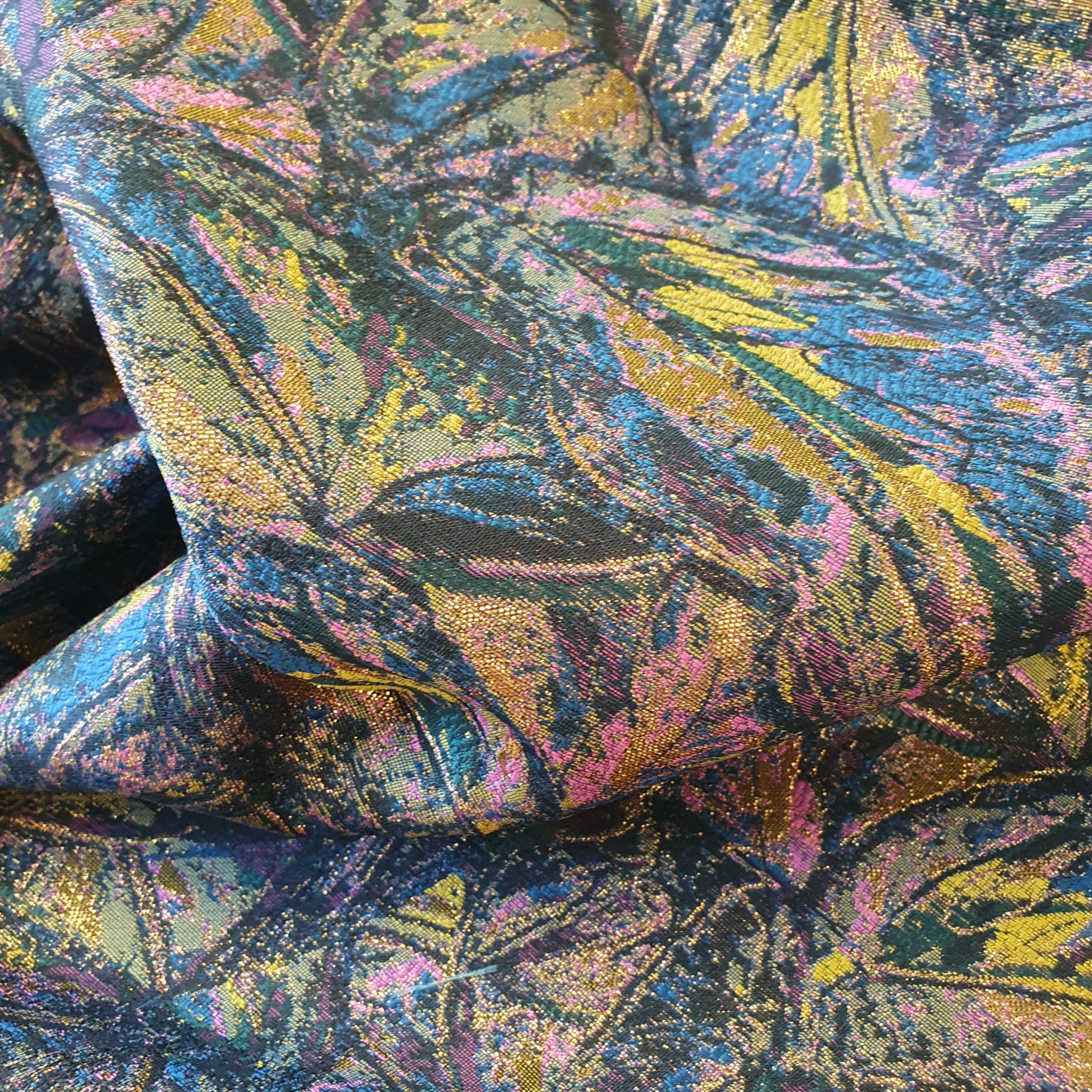 Metallic Lurex Abstract Woven Jacquards - CW Fabrics